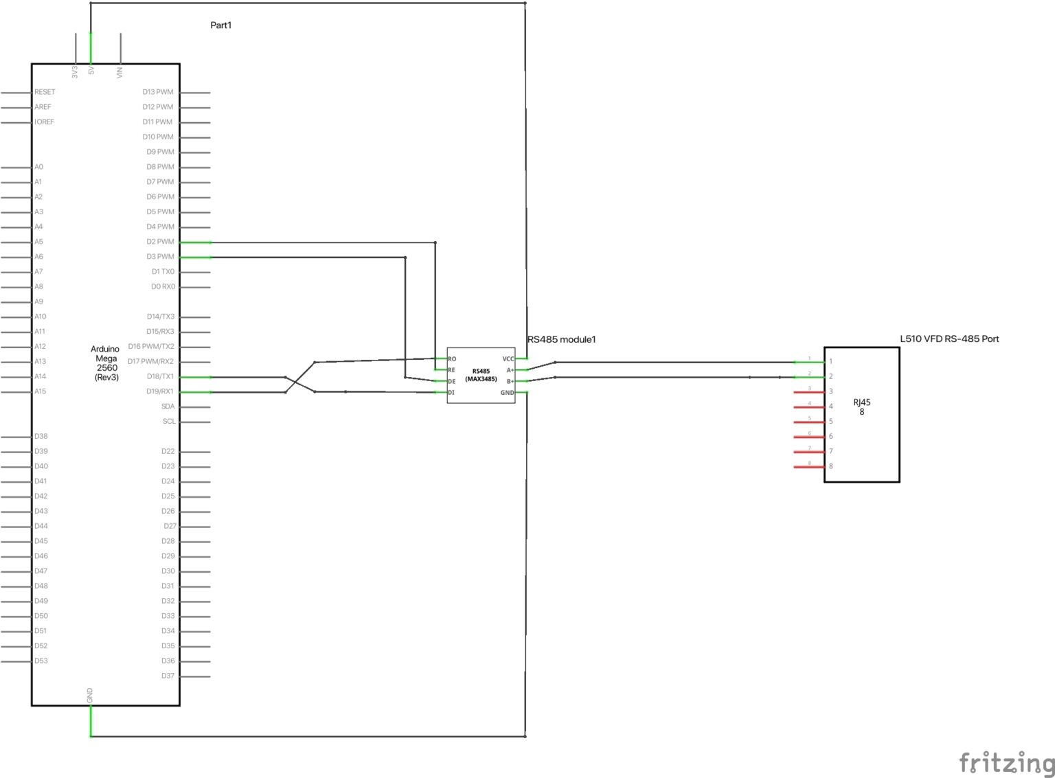 How to communicate with L510 VFD using Max485 module – ezbuilds